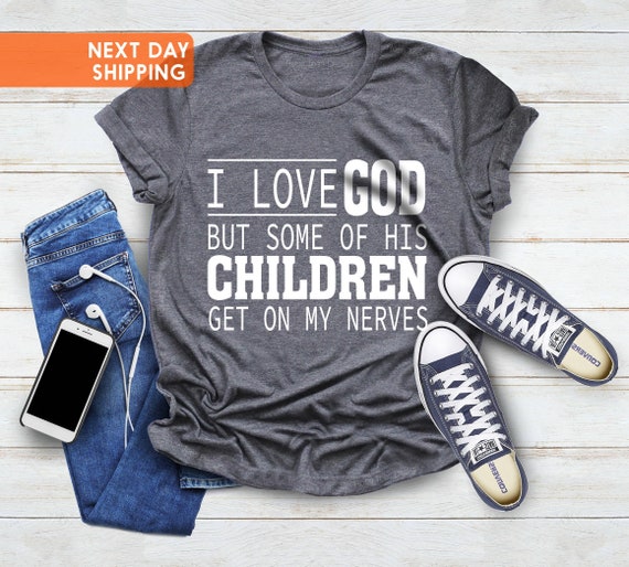 Funny Christian Shirt Jesus Love Shirtsarcastic Shirtsfunny - Etsy