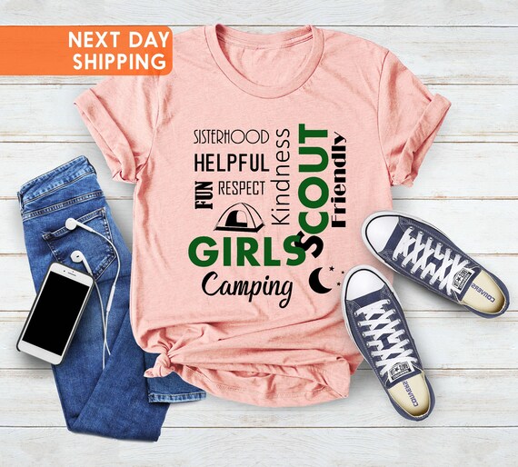 Girls Scout Camping Friendly Shirt Camp Lover Shirt Useful - Etsy