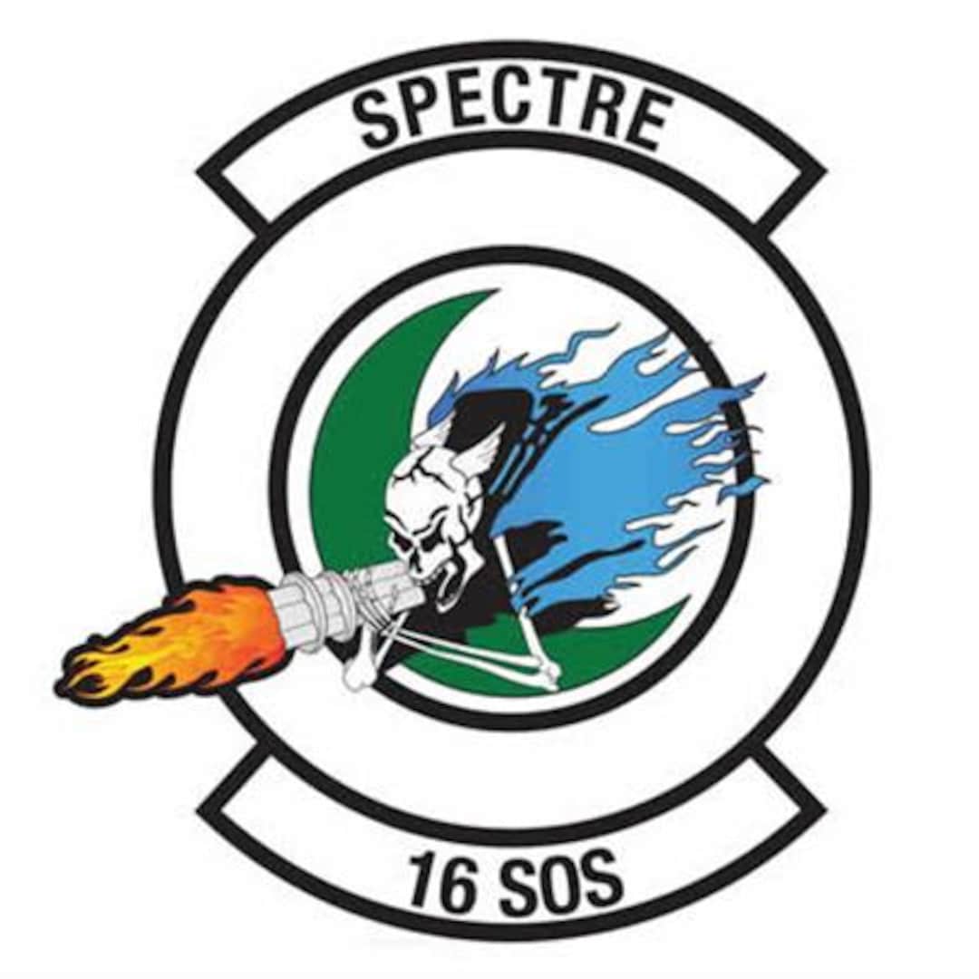 AC-130 Gunship 16th SOS Patch Decal - Etsy