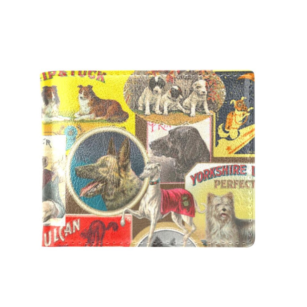 Dog Lovers Bifold Wallet With Coin Pocket Brown - Etsy