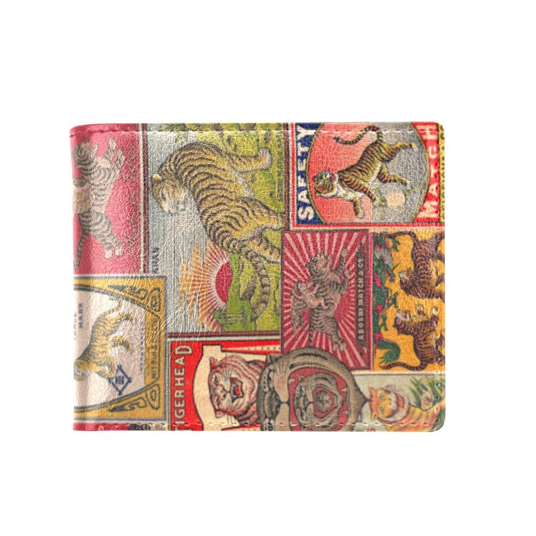 Tigers Bifold Wallet With Coin Pocket - Etsy