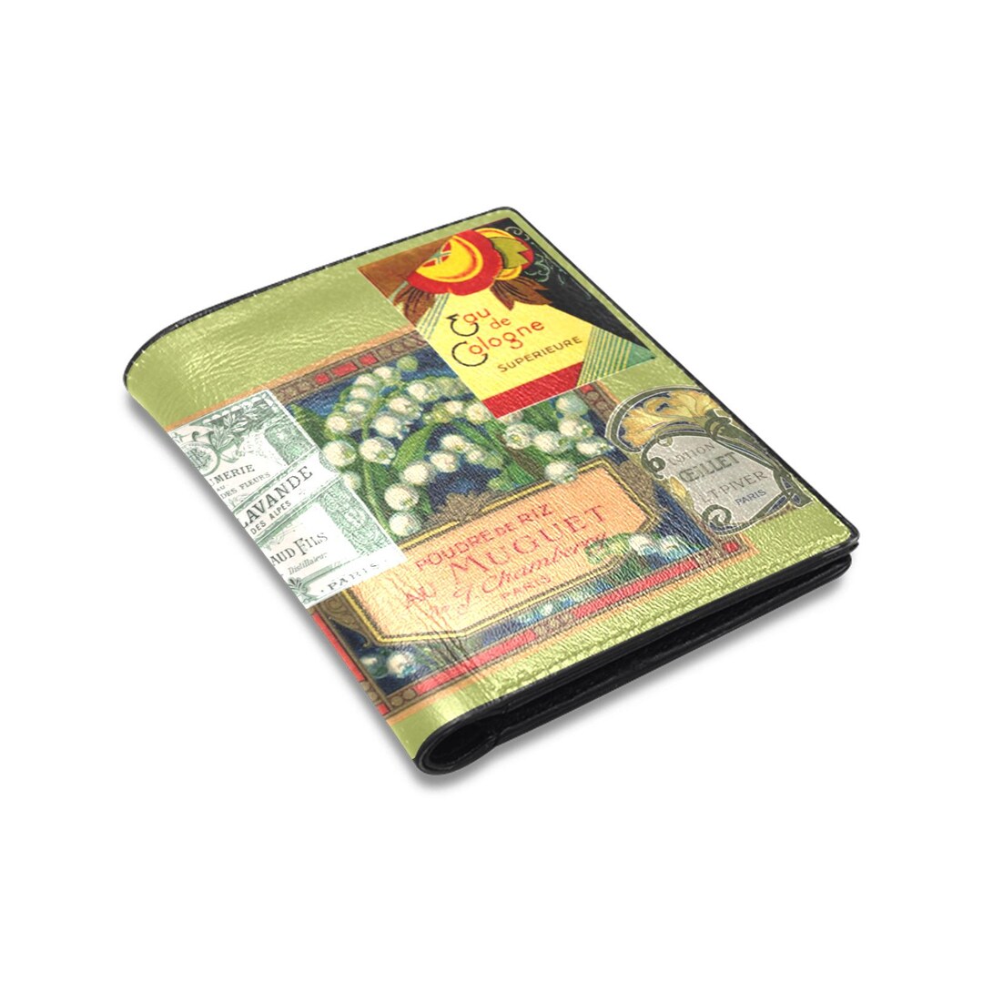 Perfume Labels Classic Bifold Wallet Green - Etsy