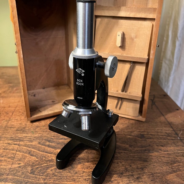 Vintage Microscope - Etsy