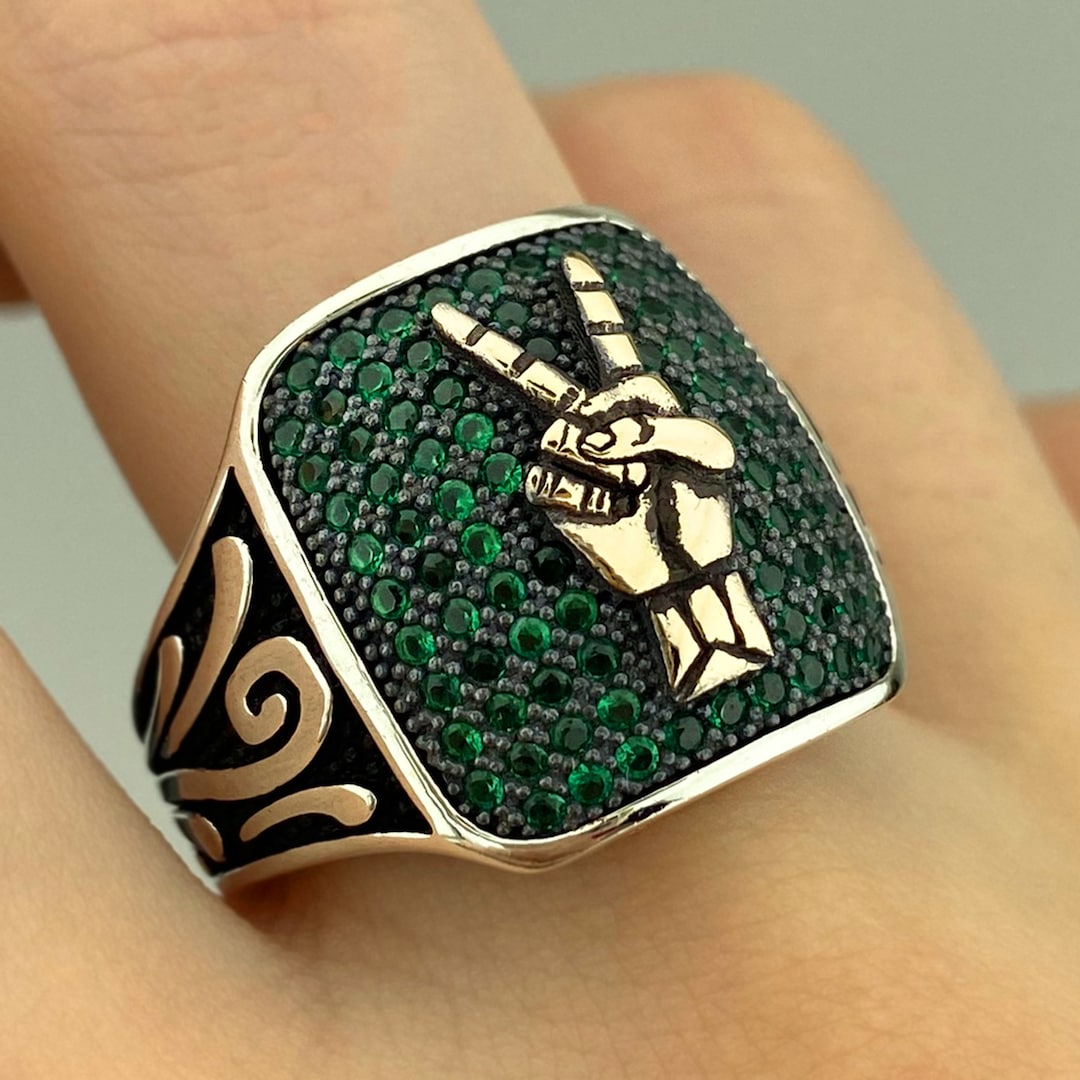 Peace Ring,peace Symbol Ring,peace Jewelry, Hippie Ring, Peace Sign ...