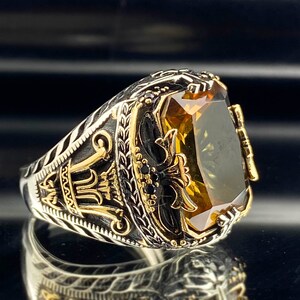 Men's Zultanite Stone Silver Ring,turkish Handmade Ring, Sultanite ...