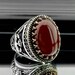 King Ringagate Stone Men Ringred Stone Zirconium Ringyemeni - Etsy