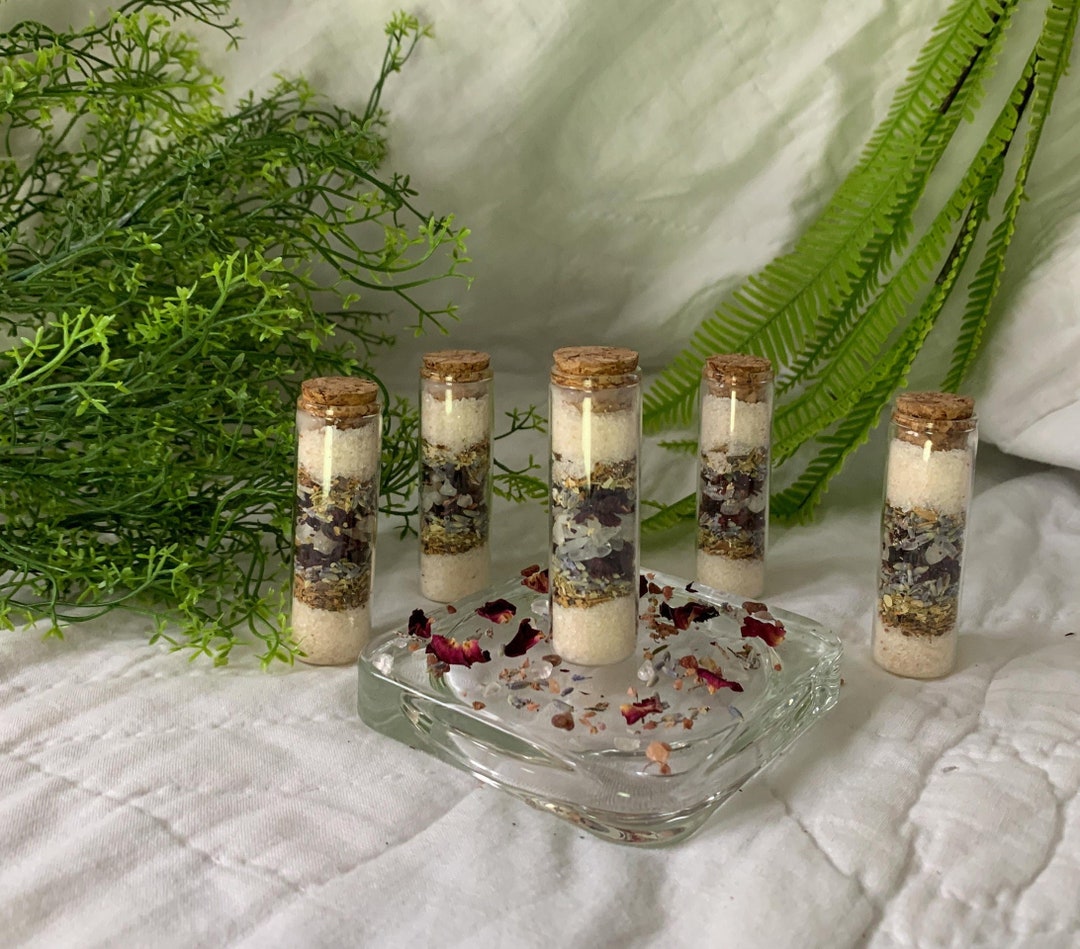 CUSTOM Energy Vial - Personalized Herb and Crystal Blend Curated ...