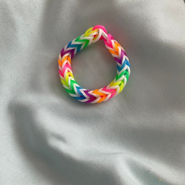 Rubber Band Bracelet - Etsy