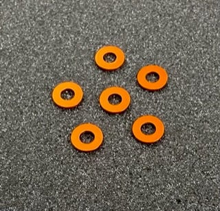 M5 Anodised Flat Washers (5 Colours) - Etsy