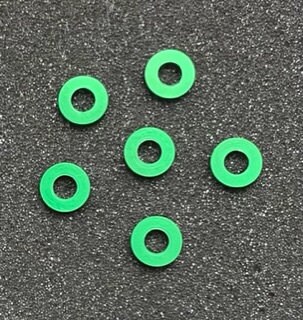 M5 Anodised Flat Washers (5 Colours) - Etsy