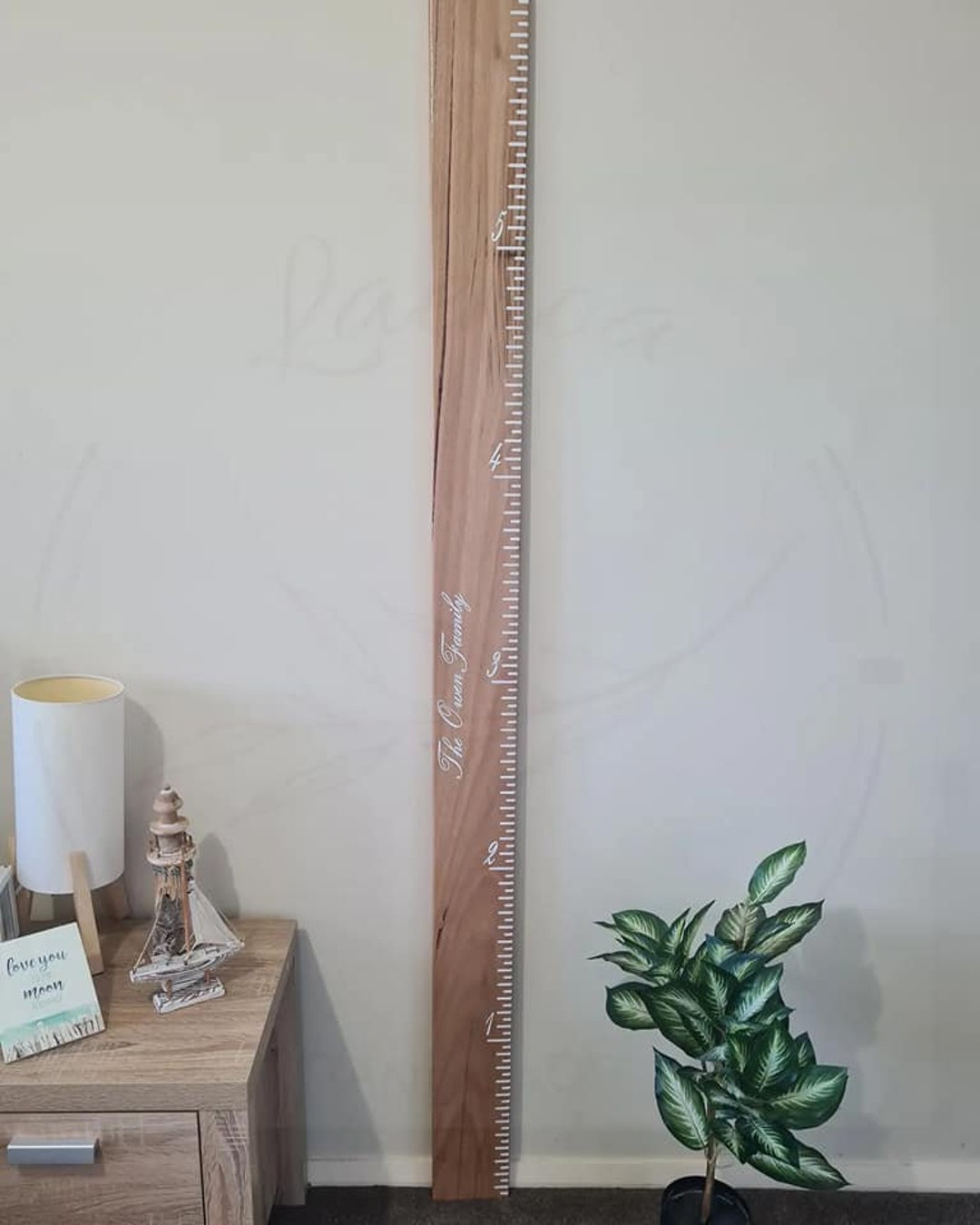 Wooden Ruler Height Chart - Etsy