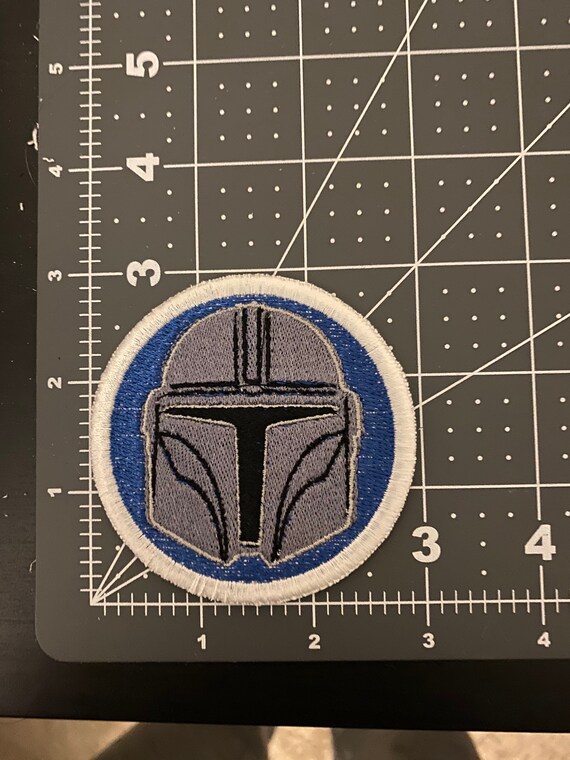 Mandalorian Patch Embroidered. the Patch is 3x3. We Can Do - Etsy