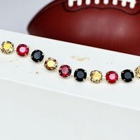 Football Team Color Bracelet - Etsy