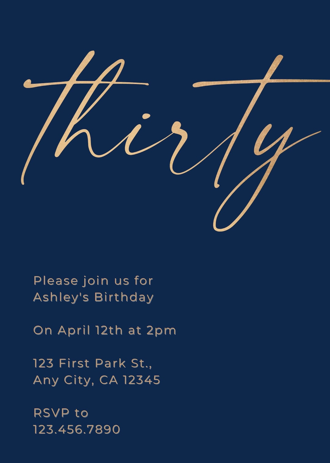 Editable Canva Birthday Template - Etsy