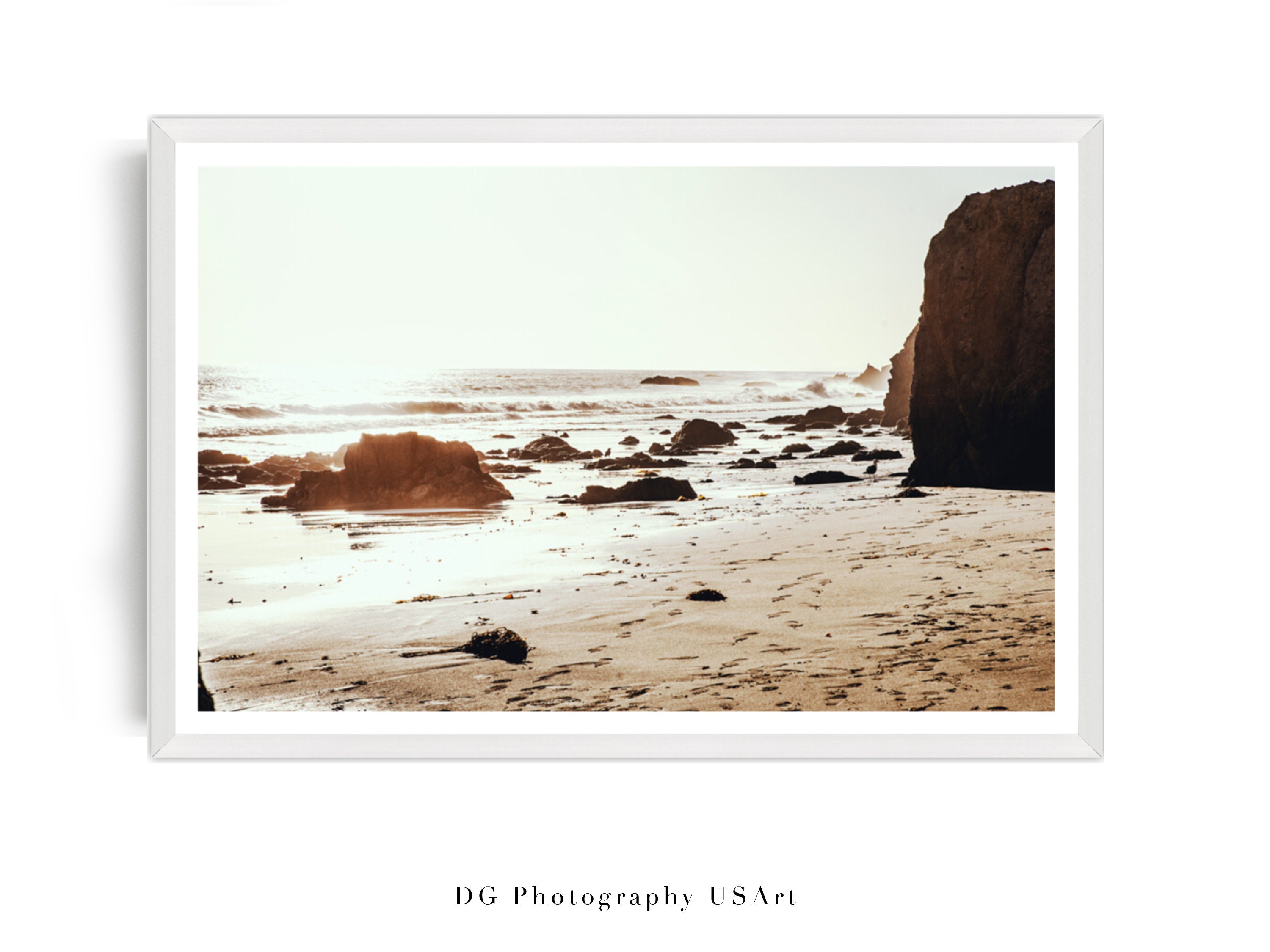 Beach Print Ocean Wall Art, Beach Wall Art Ocean Photography Ocean ...