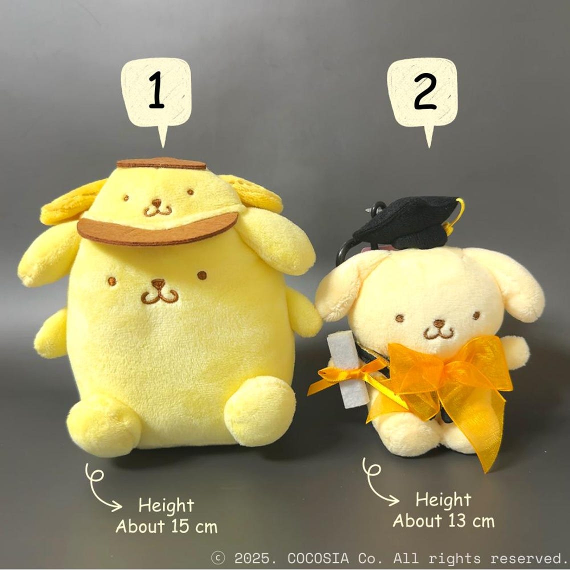 Pompompurin Plush | Sanrio Kawaii Stuffed Toy | Cute Collectible Gift ...