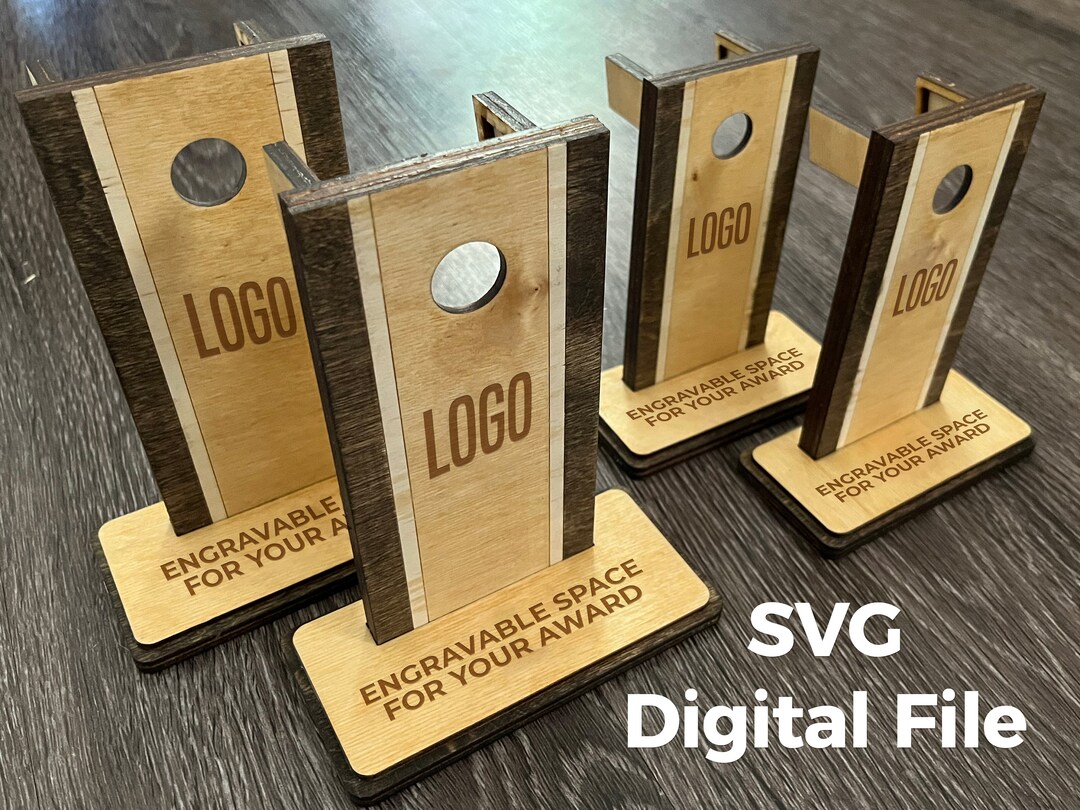 Cornhole Award / Trophy - Digital SVG File - Etsy
