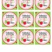 Apple Valentine Gift Tag Apple Sauce Gift Tag Editable - Etsy