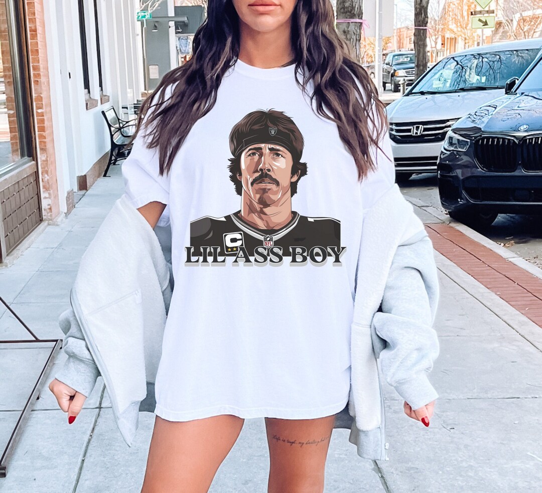 Uncle Rico Raiders Uniform Tee 'lil Ass Boy' Funny Graphic T-shirt ...