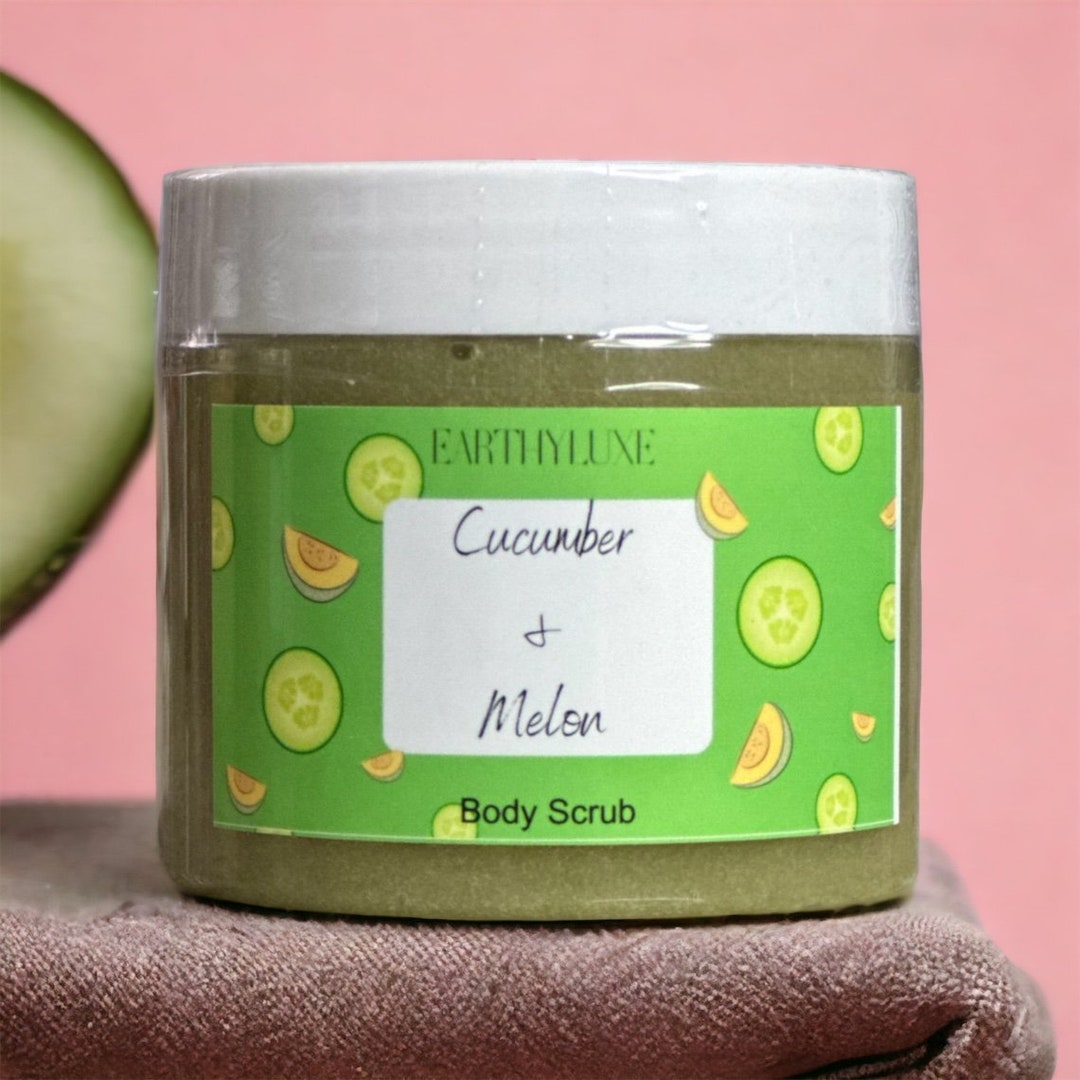 Non Toxic Body Scrubs | Natural Body Scrubs | Cucumber Melon Body Scrub ...