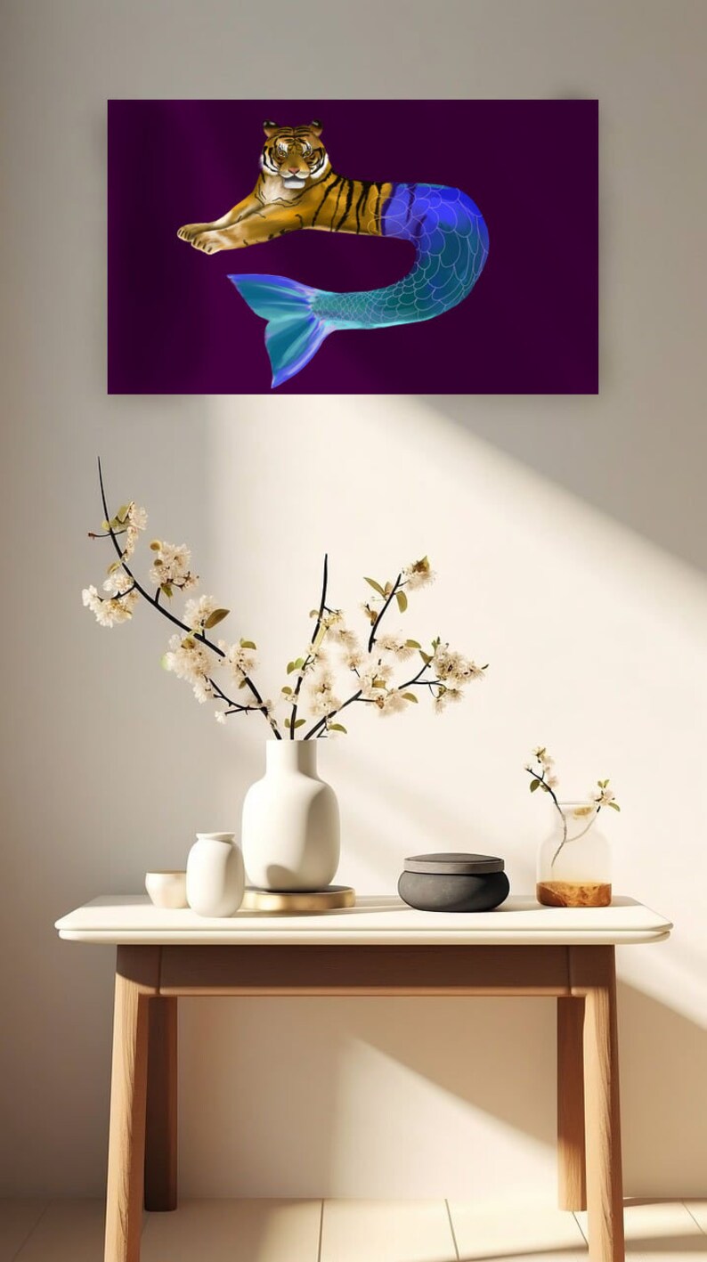 Mertiger Print 16x24 In. - Etsy