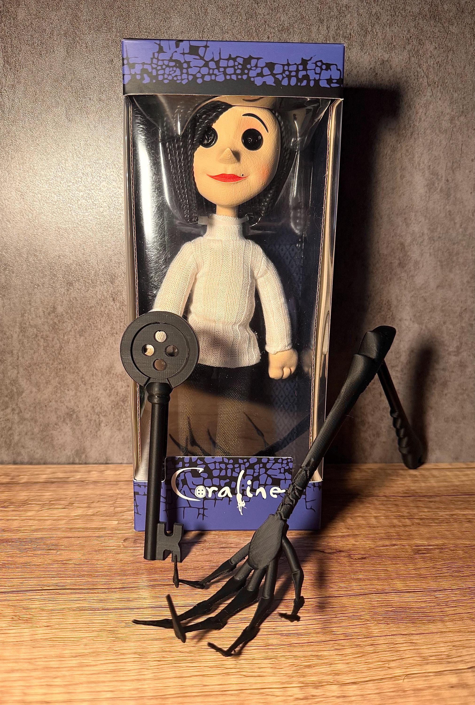 Coraline the Other Mother Beldam Button Eye Doll Replica NECA Brand New ...
