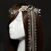 Festival Headpiece, Silver Gold Hair Jewellery, Face Jewelry, Ball ...