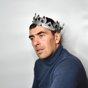 Man Crown King Crown for Man Mens Crown Headpiece Medieval - Etsy