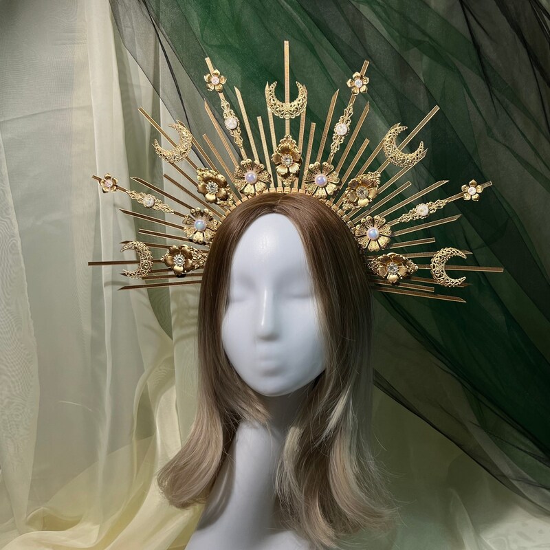 Moon Goddess Headpiece - Etsy