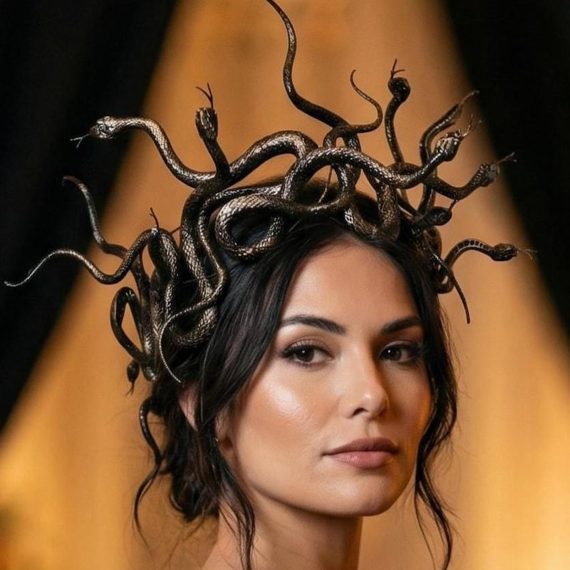 Black Medusa Dress - Etsy