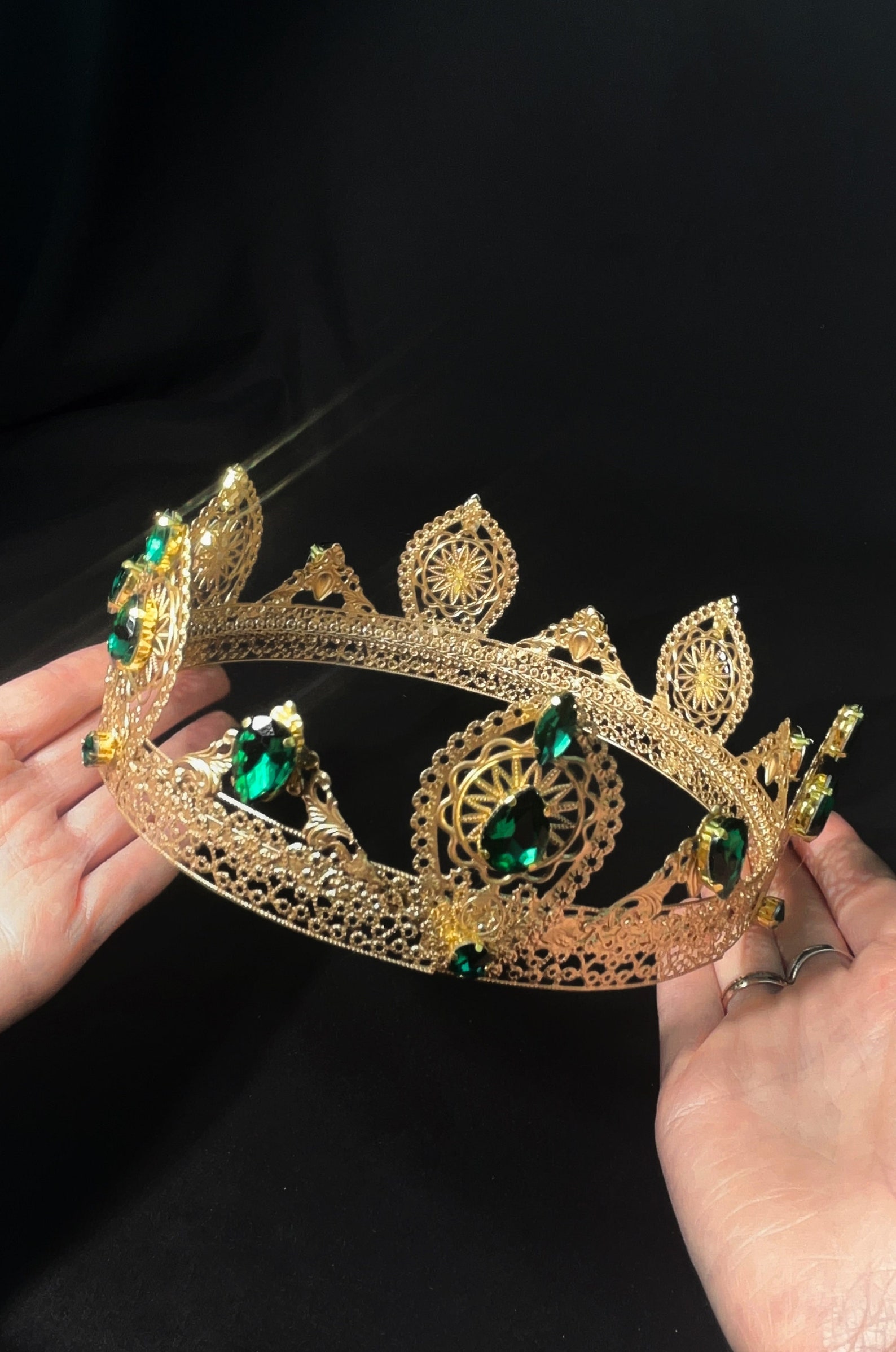 King Crown for Men, Gold Crown for Party, Wedding Crown, Male Crown ...