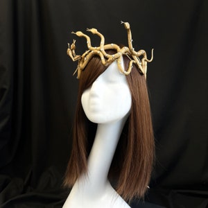 Medusa Headpiece, Serpent Crown, Medusa Crown, Snake Crown, Medusa ...
