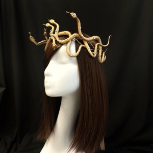 Medusa Headpiece, Serpent Crown, Medusa Crown, Snake Crown, Medusa ...