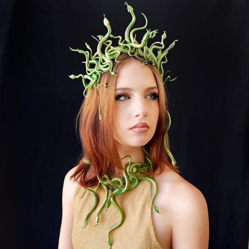 Medusa Snakes Wig Hair - Etsy