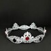 King Crown for Men, Red Black Crown, Silver Crown, Medieval Crown ...