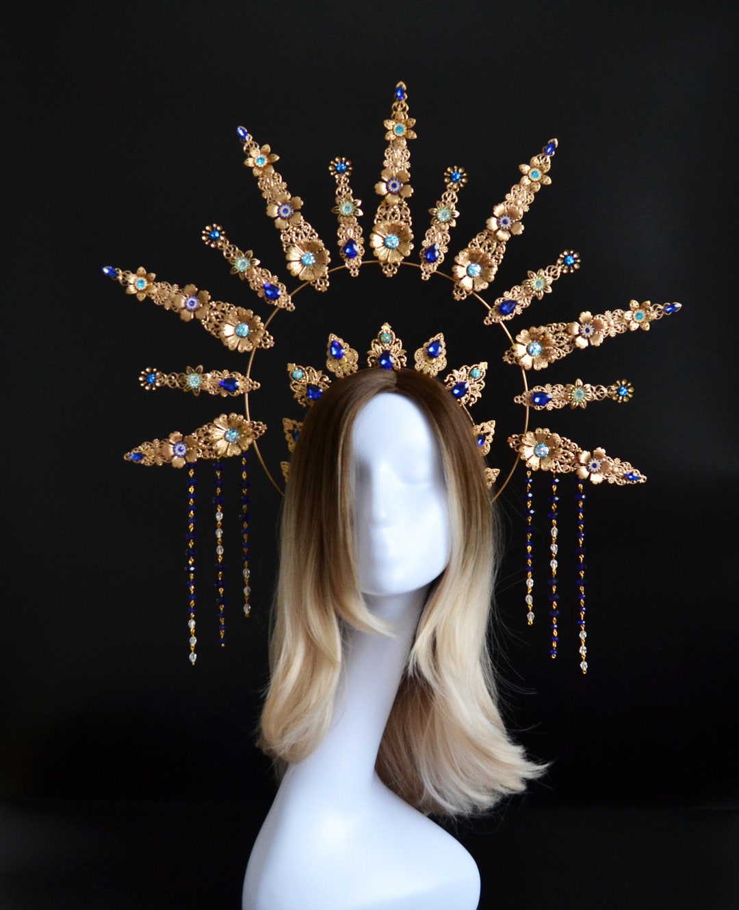 Sun Halo Crown, Festival Halo Crown, Materniry Crown Photo Shoot ...