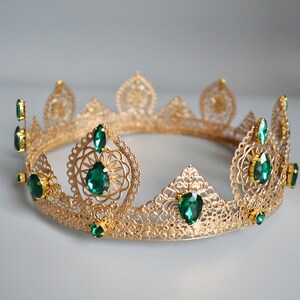 Man Crown King Crown for Man Mens Crown Headpiece Medieval - Etsy