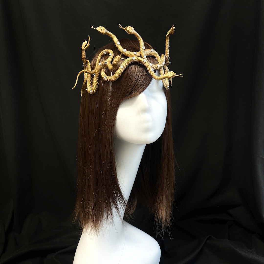 Medusa Headpiece, Serpent Crown, Medusa Crown, Snake Crown, Medusa ...