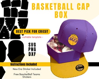 Hat Treat Box Template - Etsy