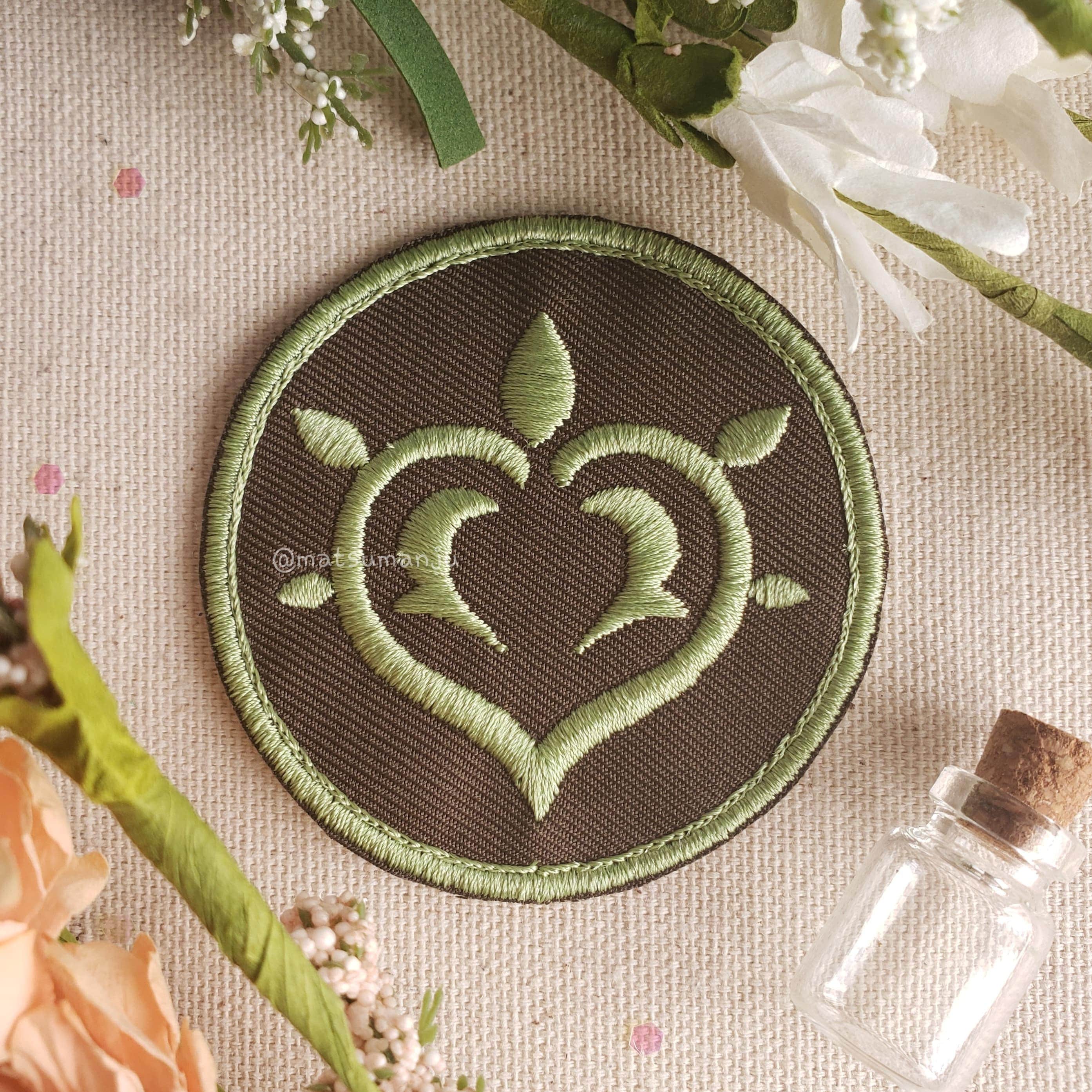 Genshin Impact Elemental Vision Embroidered Patch - Etsy