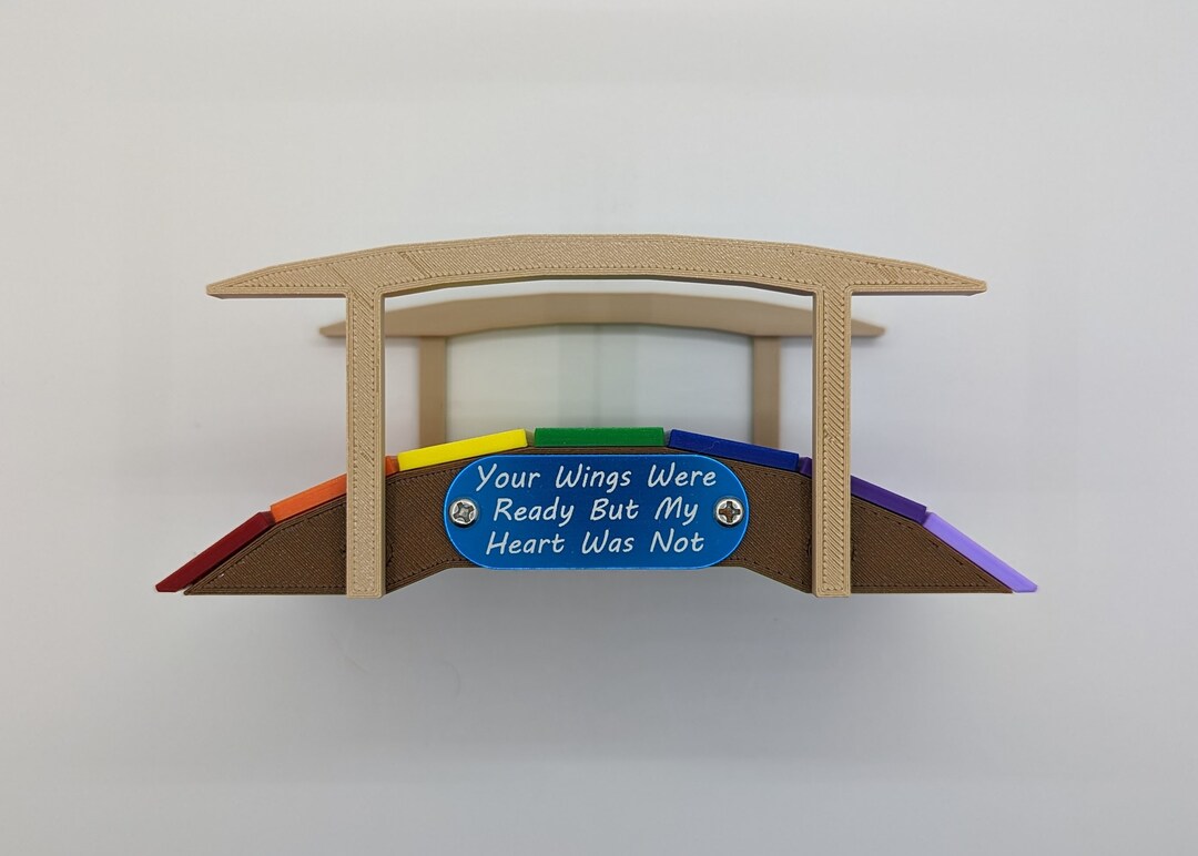 Rainbow Bridge Pet Memorial - Etsy