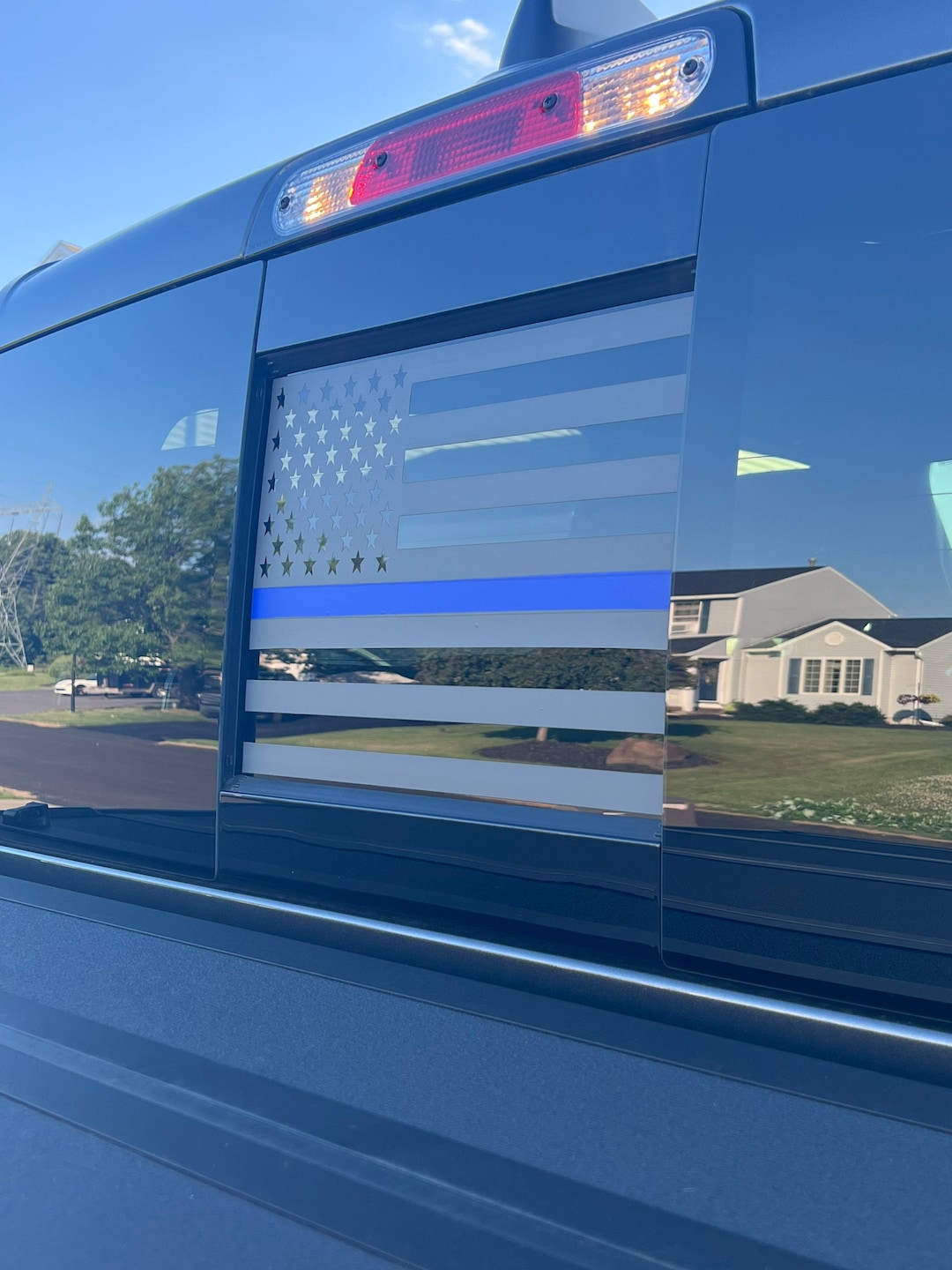 Rear Sliding Window Flag Decal for 2019-2023 Dodge Ram - Etsy