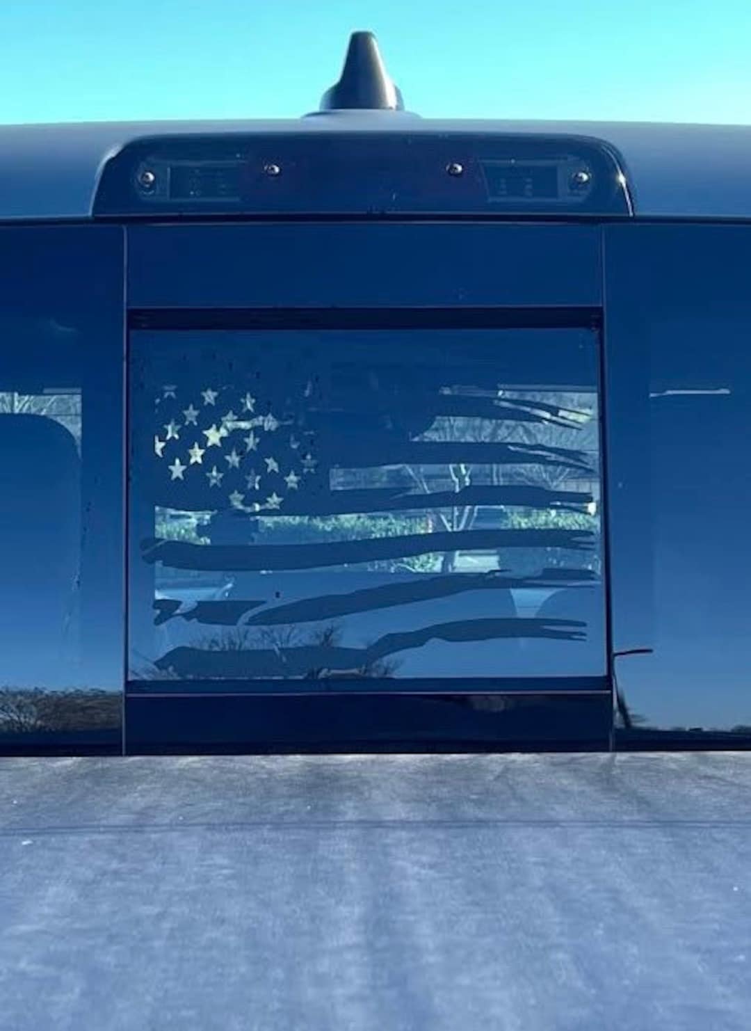 Rear Sliding Window Distressed Flag Decal for 2019-2023 Dodge Ram - Etsy