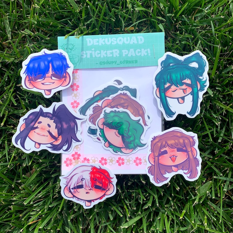 Dekusquad Sticker Pack - Etsy