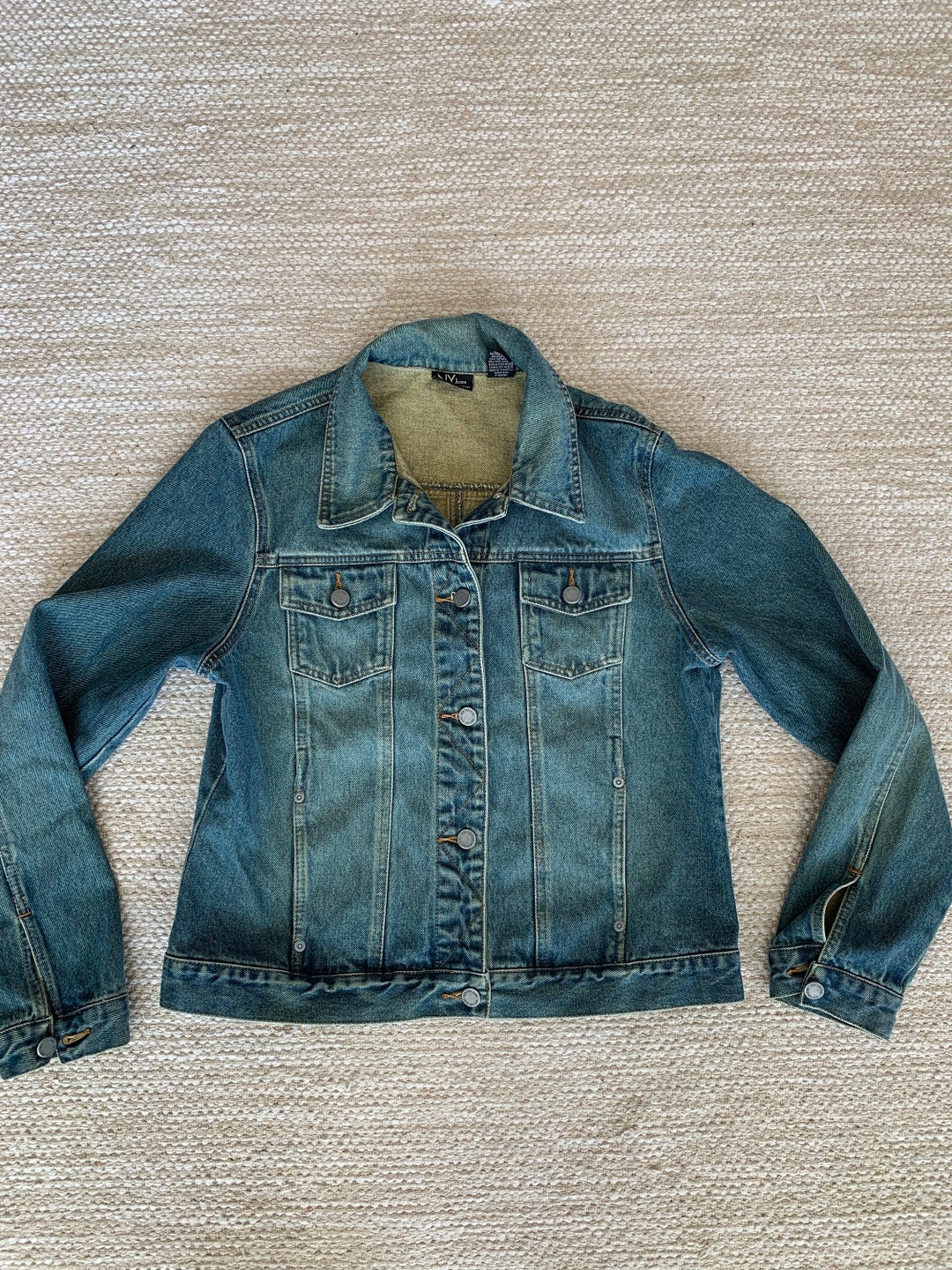 Nyjeans Denim Jean Jacket Size Large, New York & Company - Etsy
