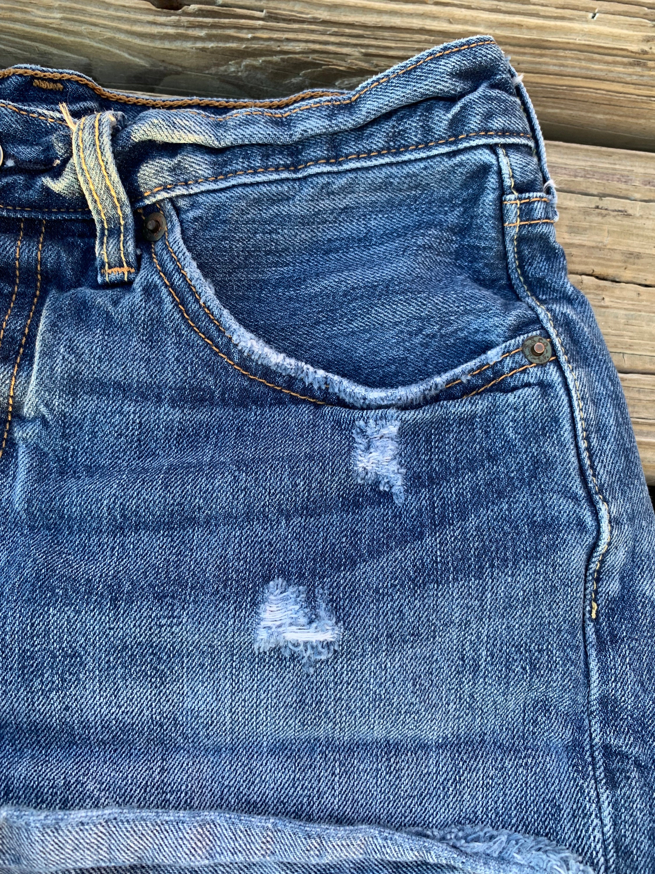 FREE Custom Distressing Jean Options for FIRST 10 CUSTOMERS. Custom ...