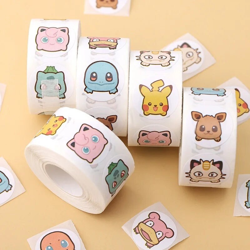 Random Pokemon Sticker Pack Cute Characters, TV Show Pokemon, Japanese ...