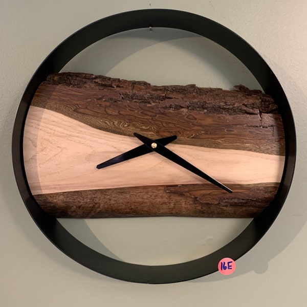Walnut Wall Clock - Etsy