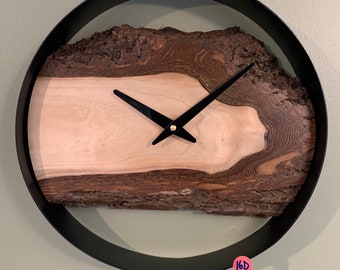Live Edge Clock | Etsy