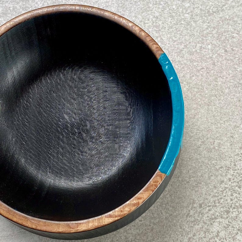 Whimsical 14cm London Plane Tree Decorative Bowl With Yakisugi Finish ...